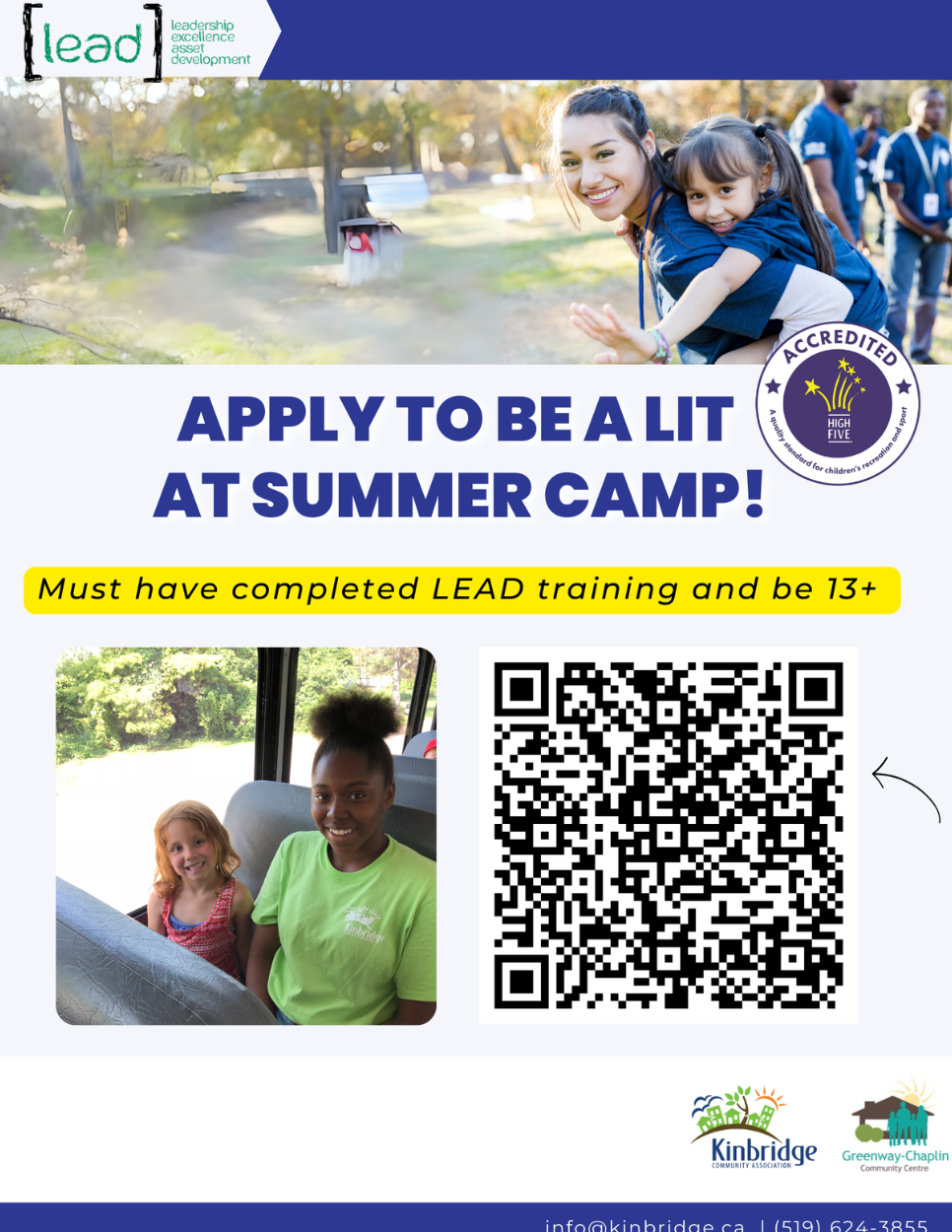 Volunteer Opportunities – Summer 2025 – Greenway-Chaplin Community Centre